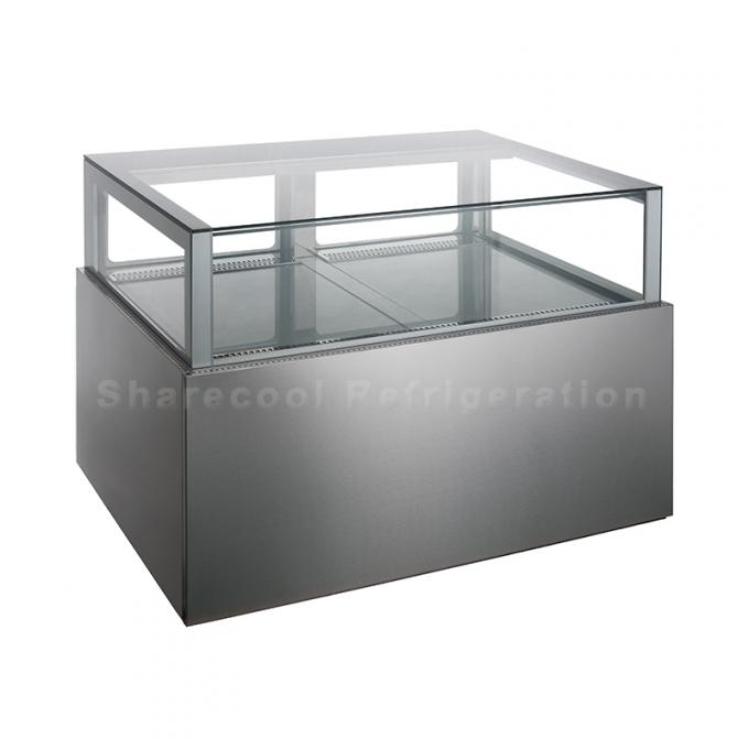 SS R134a Commercial Chocolate Fridge Refrigerated Chocolate Display Case