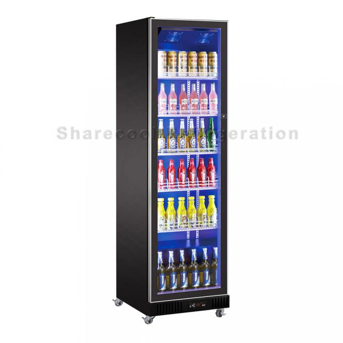 Digital Control R134a Commercial Display Refrigerator Glass Door Beer ...